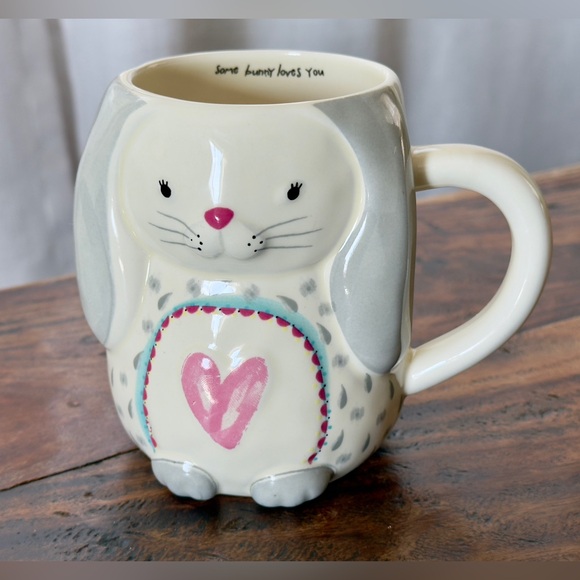 NATURAL LIFE | Dining | Nwt Natural Life Coffee Mug Folk Artbunny ...